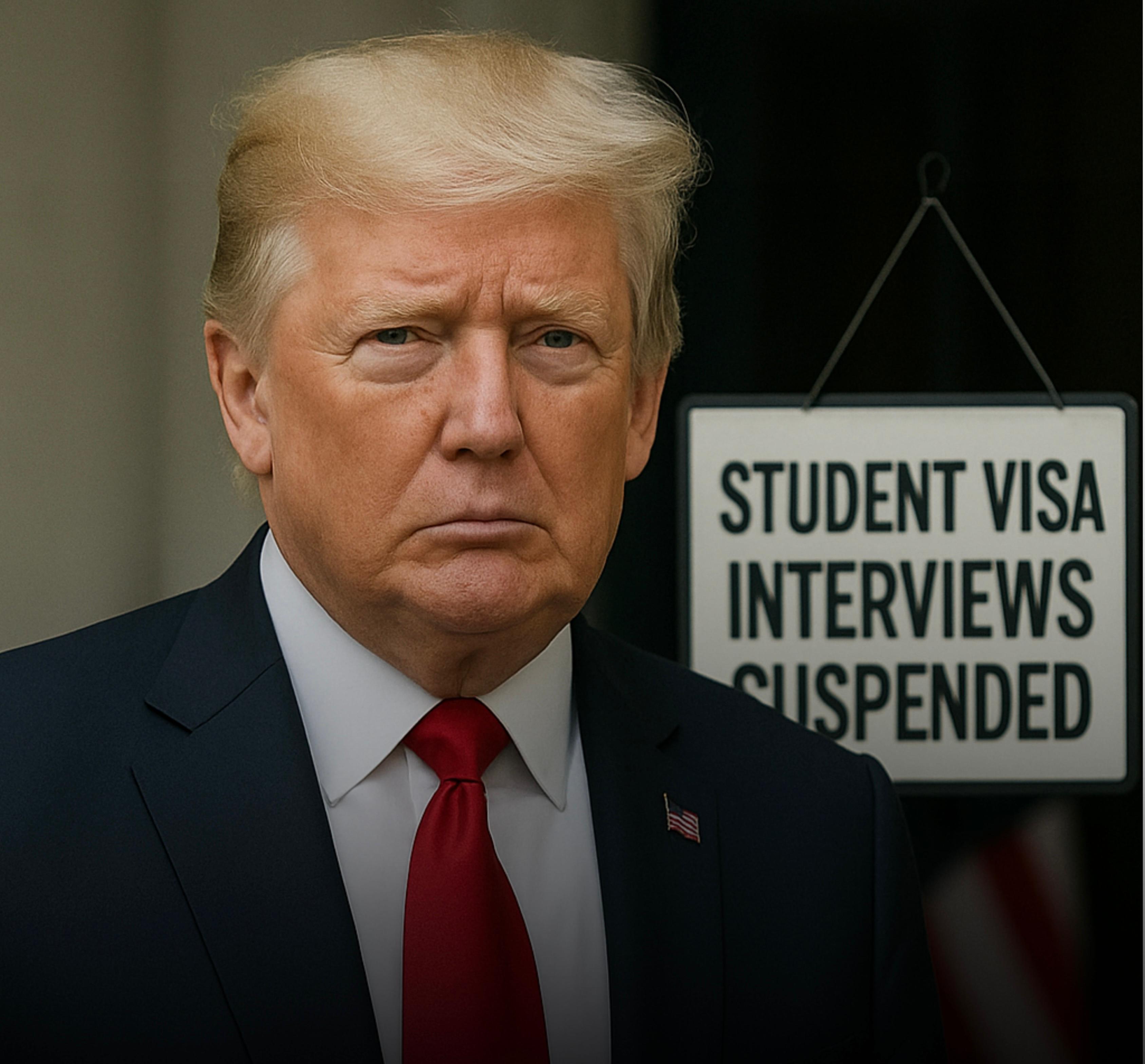 U.S. Pauses New Student Visa Interviews